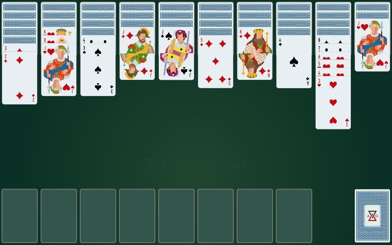 How To Play Spider Solitaire Complete Rules From Anytime Card Games